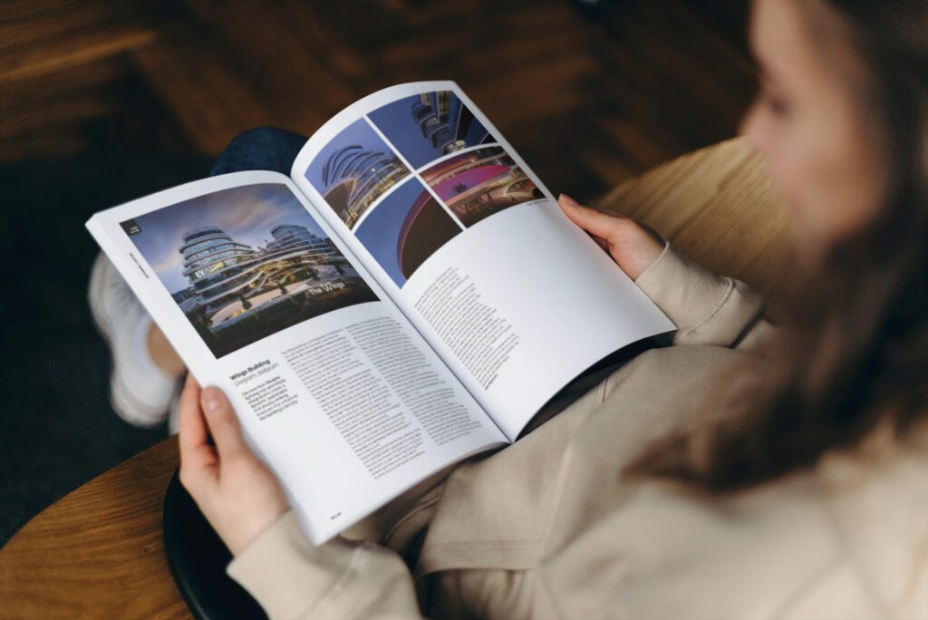 Wings facade lighting in ARC Magazine #142 - Vivalyte